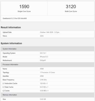 iPhone 12 Pro are 6 GB RAM, iPhone 12 doar 4 GB RAM | iDevice.ro