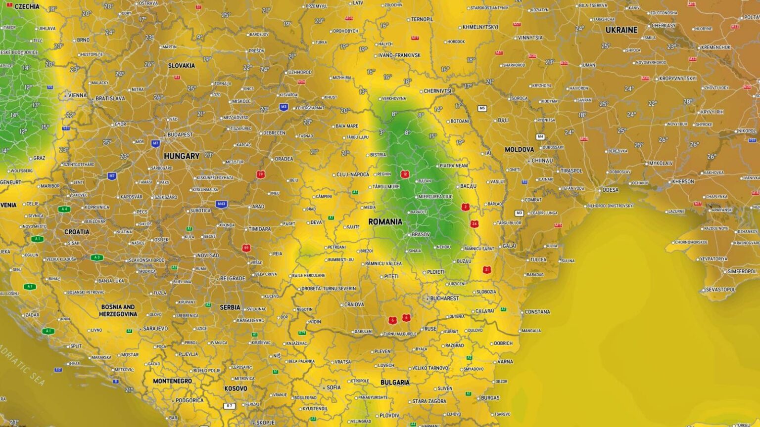 ANM: Prognoza Oficiala de ULTIM MOMENT cu Informari despre Starea Vremii in Romania pe 30 de ...