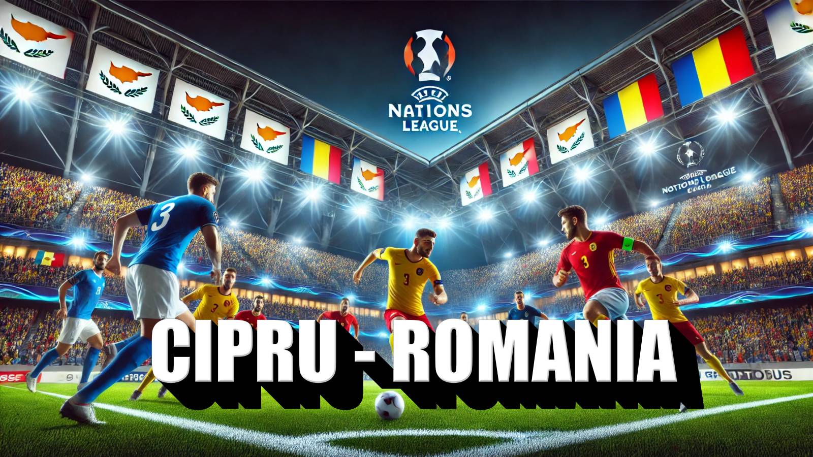 CIPRU – ROMANIA LIVE PRIMA TV, Meci de Fotbal din Liga Natiunilor ...