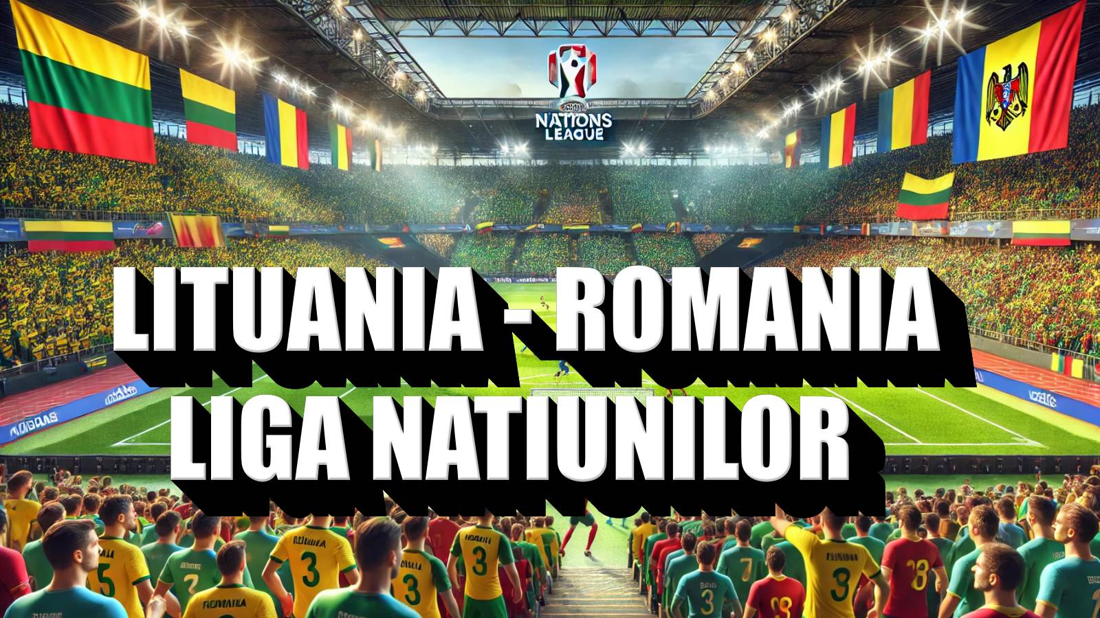 LITUANIA – ROMANIA LIVE ANTENA 1, Meci de Fotbal din Liga Natiunilor ...