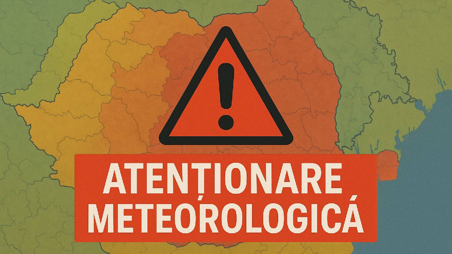 ANM's Nowcasting Weather Warning Officially Issued for Romania on July ...