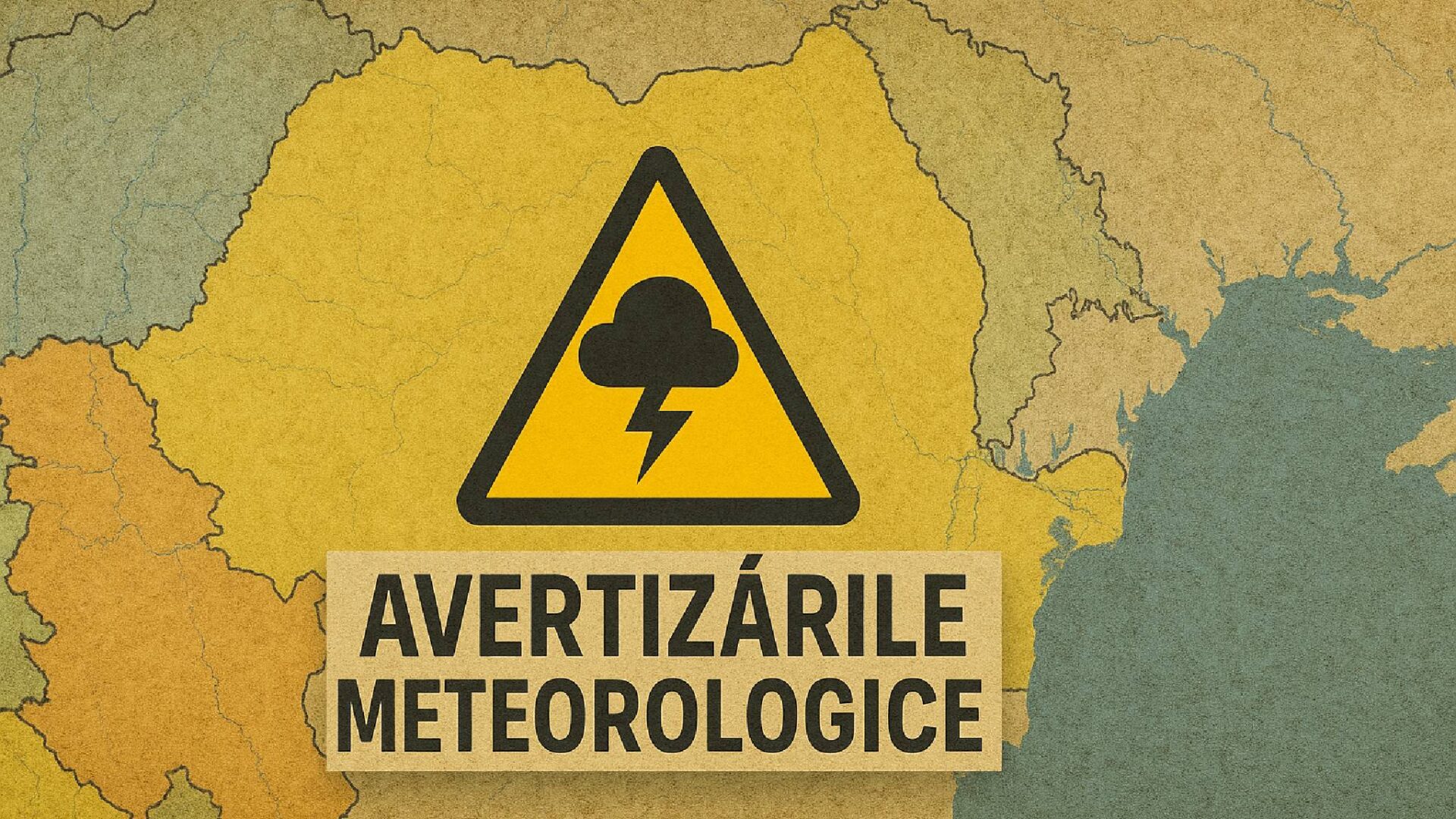 3 Coduri Meteorologice ale AVERTIZARILOR Nowcasting Oficiale ANM de ULTIMĂ ORĂ în România pe 24 ...