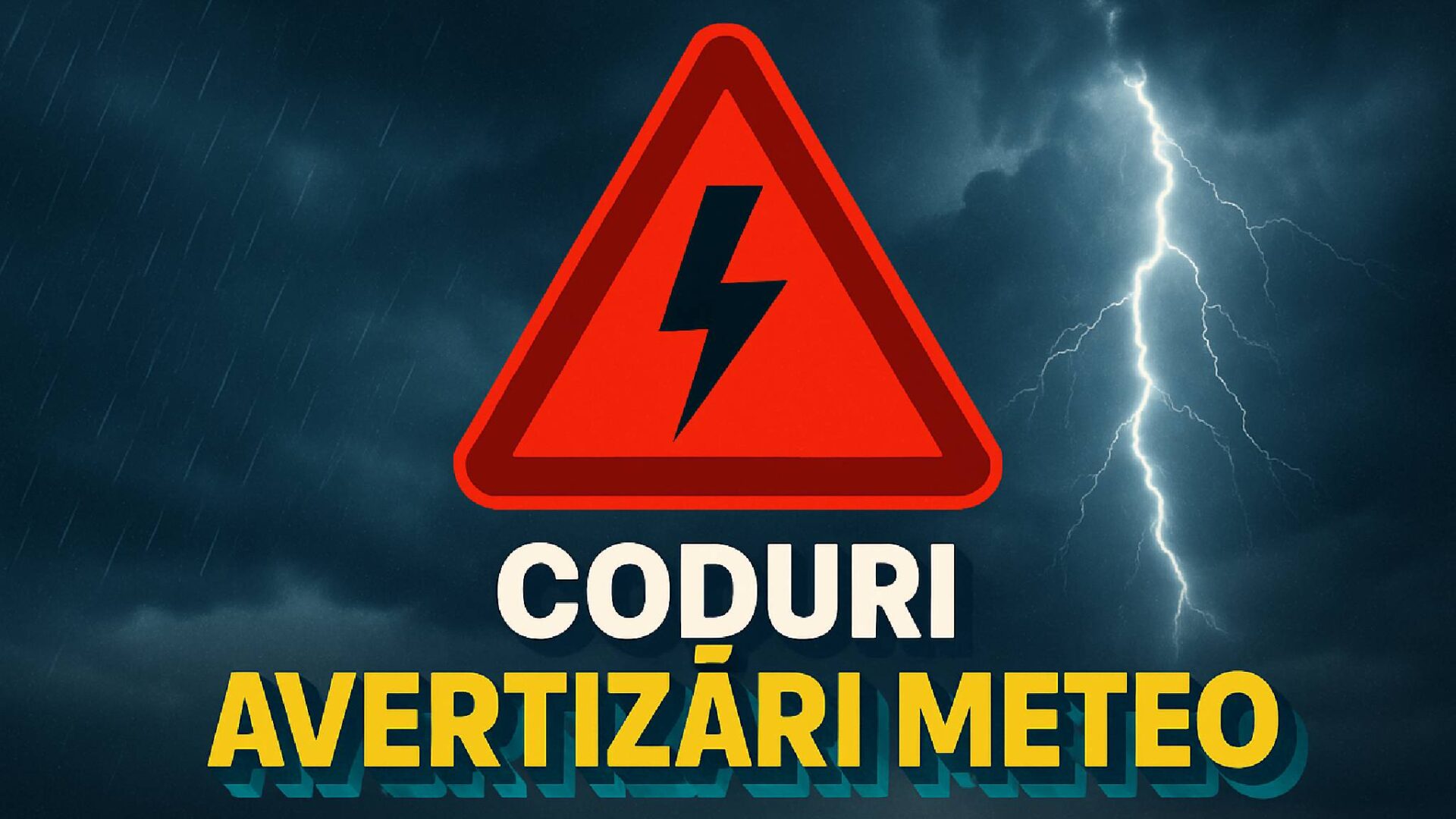 ANM: 3 Coduri ale Avertizarilor Meteo de ULTIMA ORA Oficiale Nowcasting ...
