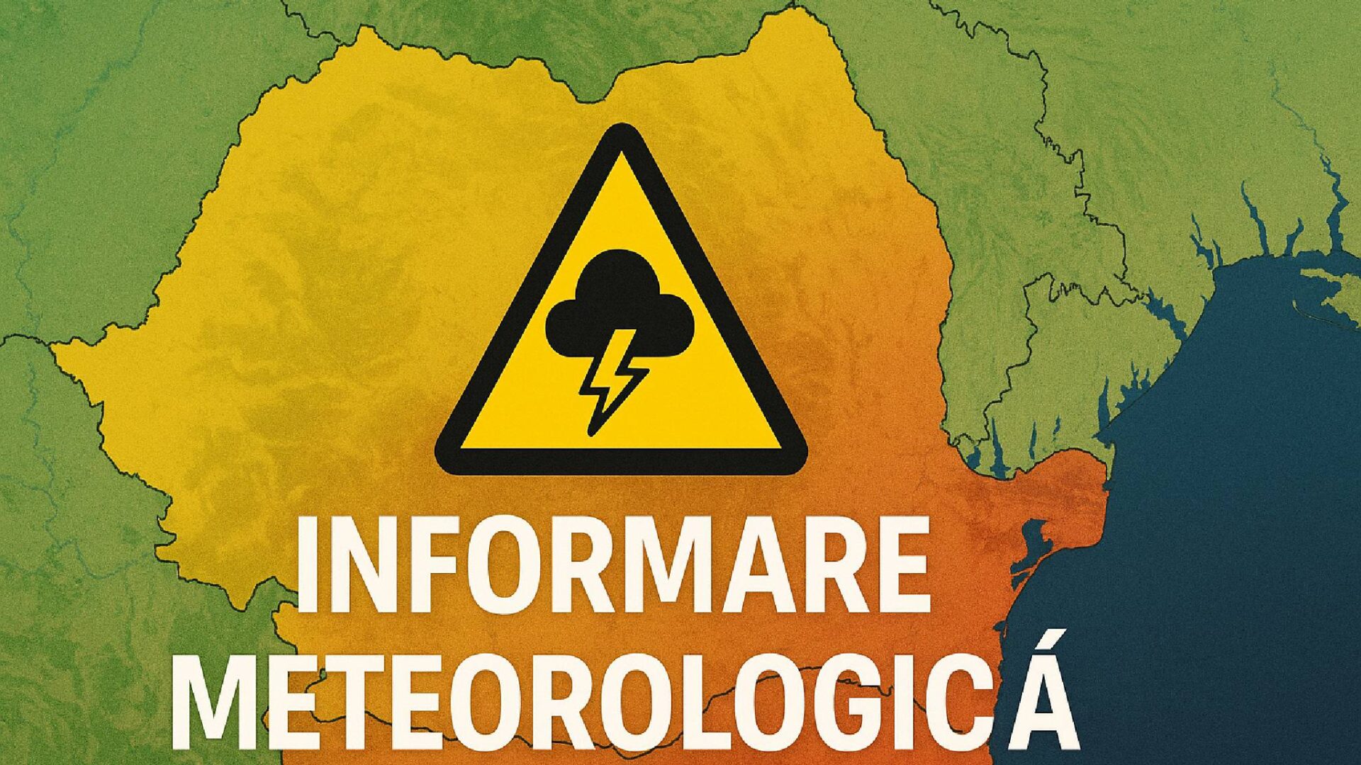 Informare Meteo de Ultima Ora ANM Emisa pentru Vreme Rea in Romania pe ...